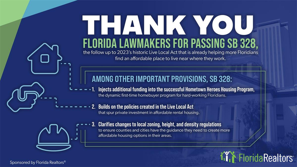 Florida REALTORS® Public Policy Update 3/1/2024